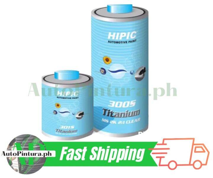 Hipic Titanium 300S Clearcoat + Activator | Lazada PH