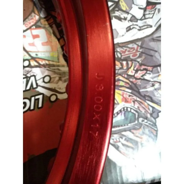 Rims 3.00-17 RED (SPD RACING) | Lazada PH