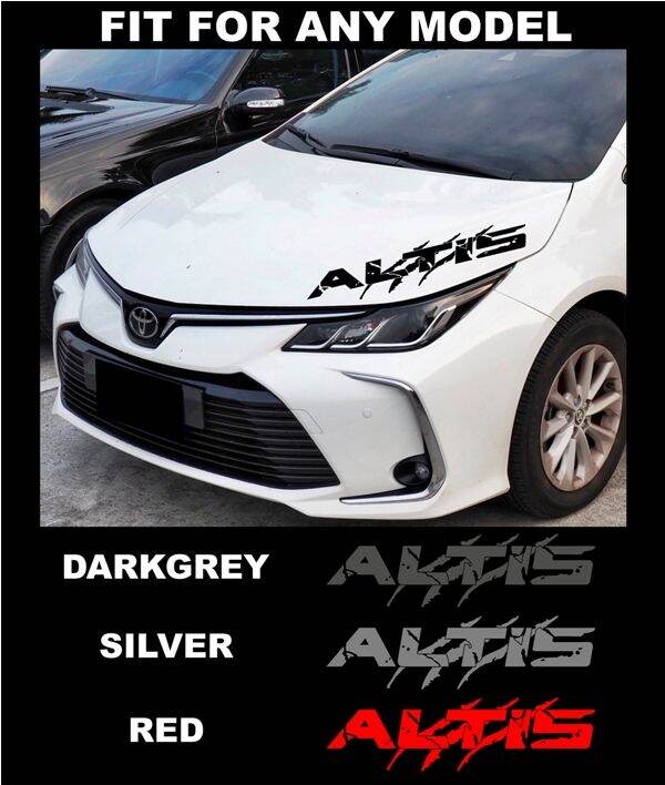 Toyota ALTIS Hood Sticker Monster Claw Design 1pc | Lazada PH