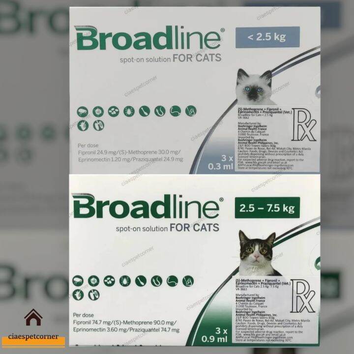 Broadline Spot-On Solution for Cat | Lazada PH