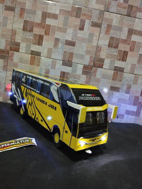 miniatur bus basuri | Lazada Indonesia