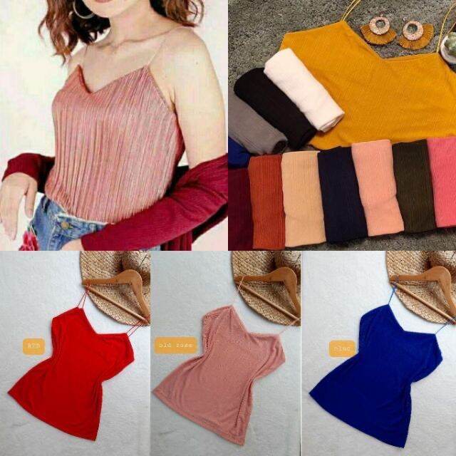 ali cami string top | Lazada PH