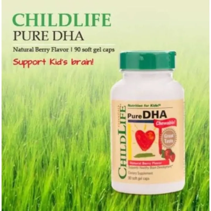CHILDLIFE PURE DHA Chewable 90 Softgels | Lazada Indonesia
