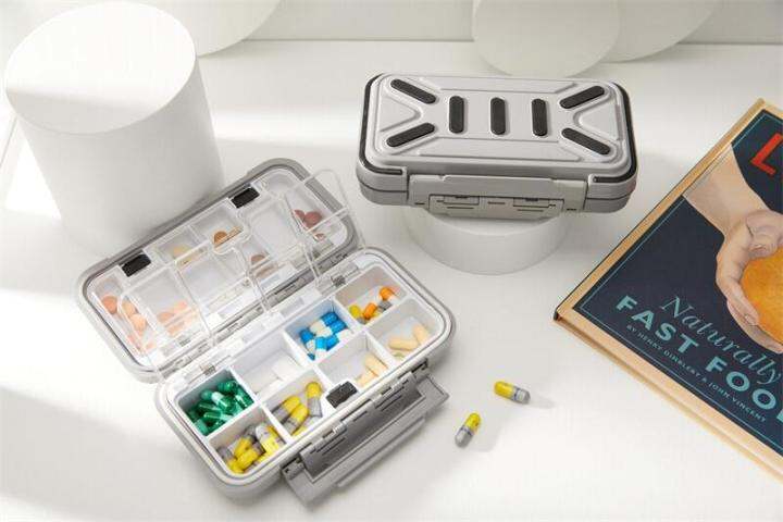 Medicine Kit Box Organizer Travel Pill Box Medicine Storage Container ...