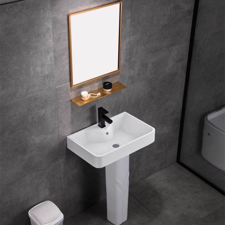 Ceramic Pillar Basin Small Size Wash Basin Washbasin Bathroom Sink Wash