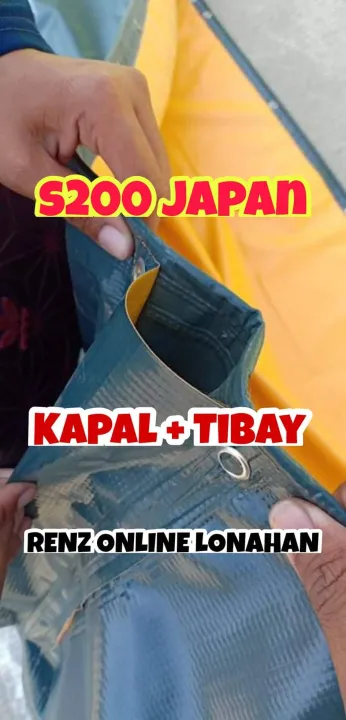 5x6 feet MARUZEN S200 Matibay Best Quality Lona Trapal Tolda Tarpaulin Matibay Trapal | Lazada PH