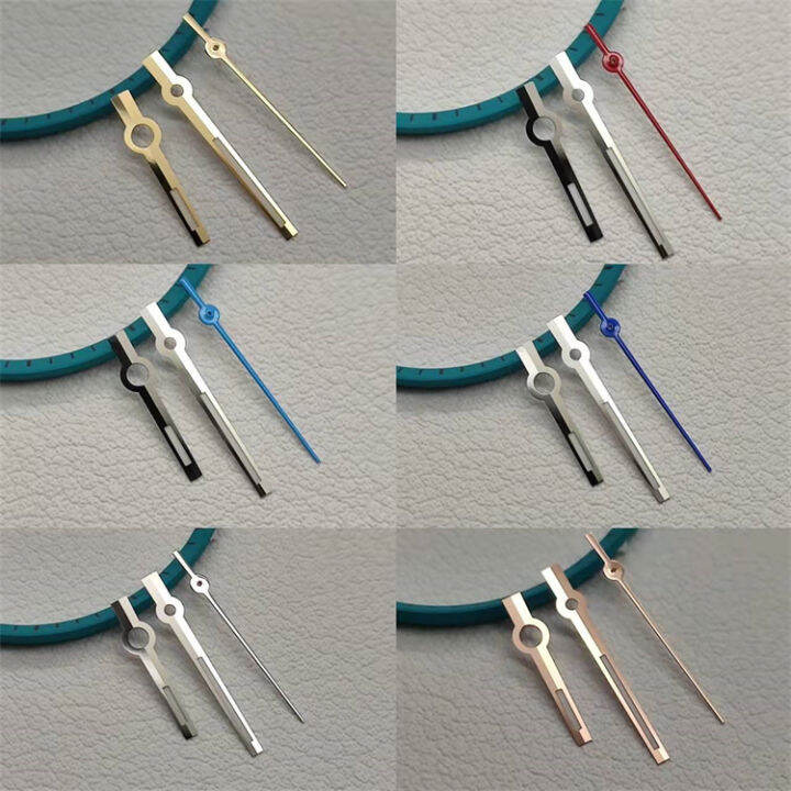 New Nh35 Watch Needle Ice Blue Luminous Modification Log Seiko Pointer ...