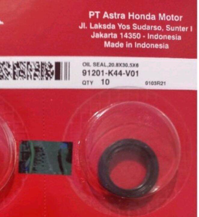 OIL SEAL20.8x30.5x6 SIL MAGNET KRUK AS KANAN Motor Beat eSP SCOOPY ...