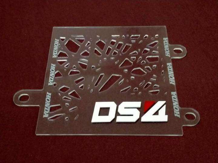 Honda Click 125/150 Radiator Cover Abstract DS4 Clear with Bolts ...