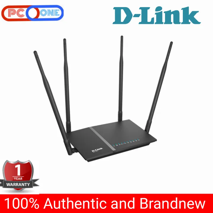 D-Link DIR-825+ Wireless AC1200 Gigabit Router w/ 4 x 7dbi Antennas ...
