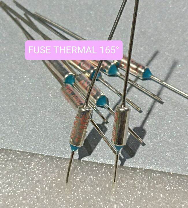2BUAH FUSE THERMAL 165° 250v 10A FUSETHERMAL 165 TERMOFUSE FUSE TERMAL ...