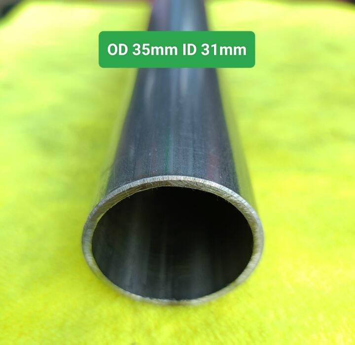 pipa besi od 35mm id 31mm tebal 2mm panjang 50cm | Lazada Indonesia