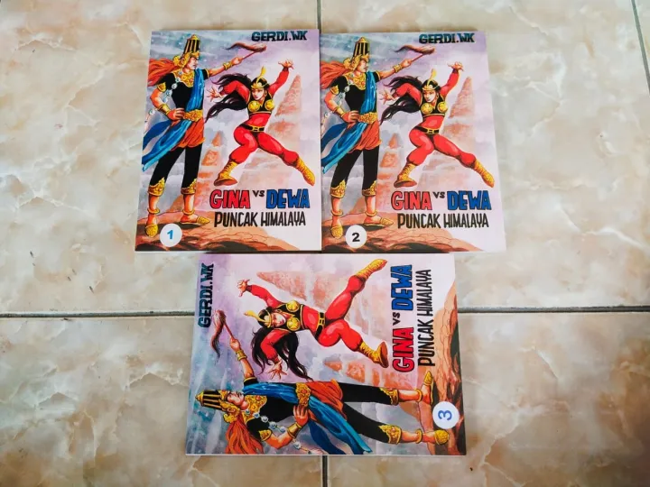 Komik Gina Dewa Puncak Himalaya ( edisi cetak ulang ), karya Gerdi WK ...