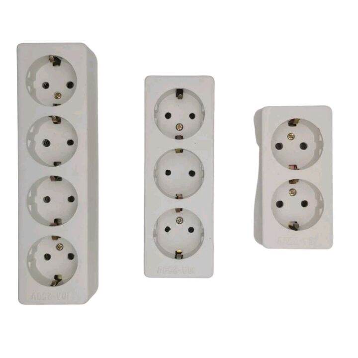 Stop kontak 2/3/4 lubang merek REKZA SNI terbaik | Lazada Indonesia
