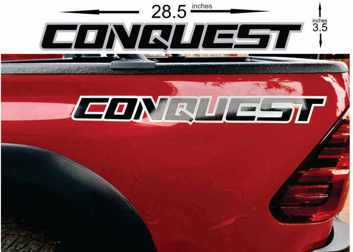 Toyota Conquest side sticker 2 pcs | Lazada PH