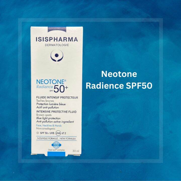 ISISpharma Neotone radiance spf 50 30ml ครีมทาฝ้า ผสมกันแดดสูตรหน้า ...