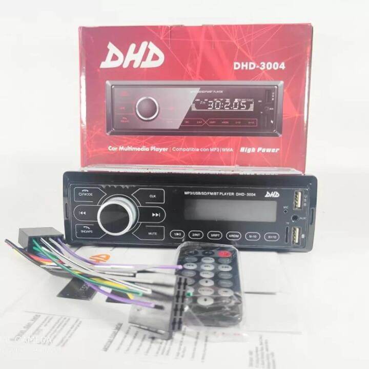 Single din DHD 3004 deckless bluetooth Headunit | Lazada Indonesia