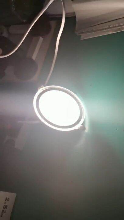 Tri Color Pin Light LED Ceiling Light Recessed Downlight Dimmable Round ...