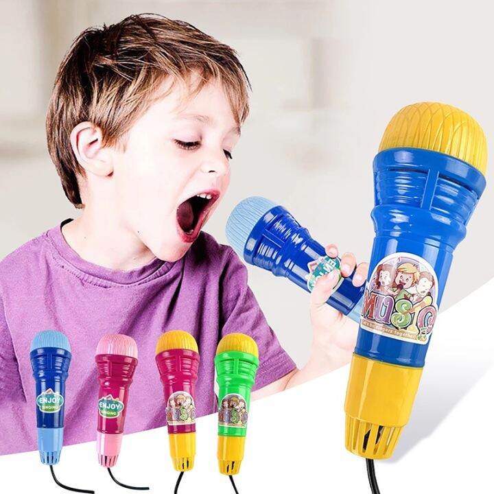 Sound Light Echo Microphone Mic Voice Changer Toy Kid Party Song ...