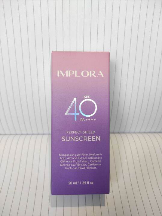 Implora Perfect Shield Sunscreen SPF 40 - 50ml | Lazada Indonesia