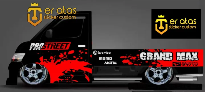 STICKER MOBIL GRAND MAX PICK UP. sticker mobil pick up | Lazada Indonesia