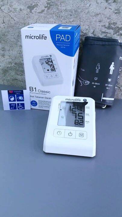 MICROLIFE BP B1 Classic Blood pressure monitor with optimal speed and ...