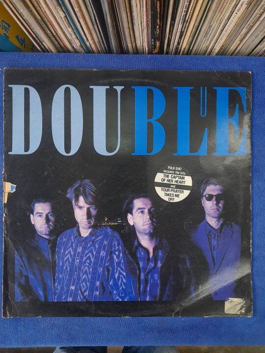 LPBOX15 , DOUBLE , BLUE , แผ่นต้นฉบับเดิม แผ่นเสียง vinyl Lp 33rpm 12 ...
