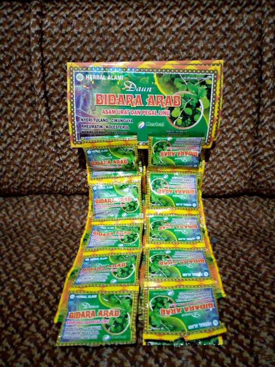 obat tradisional DAUN BIDARA ARAB herbal alami dan original 20 sachet 2 ...