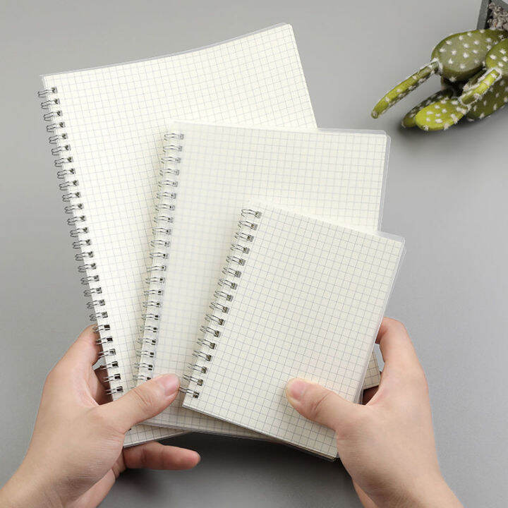 A5 B5 Coil Notebook Grid Blank Line Dot Loose Leaf Coil Notebook Cute Hand Ledger College
