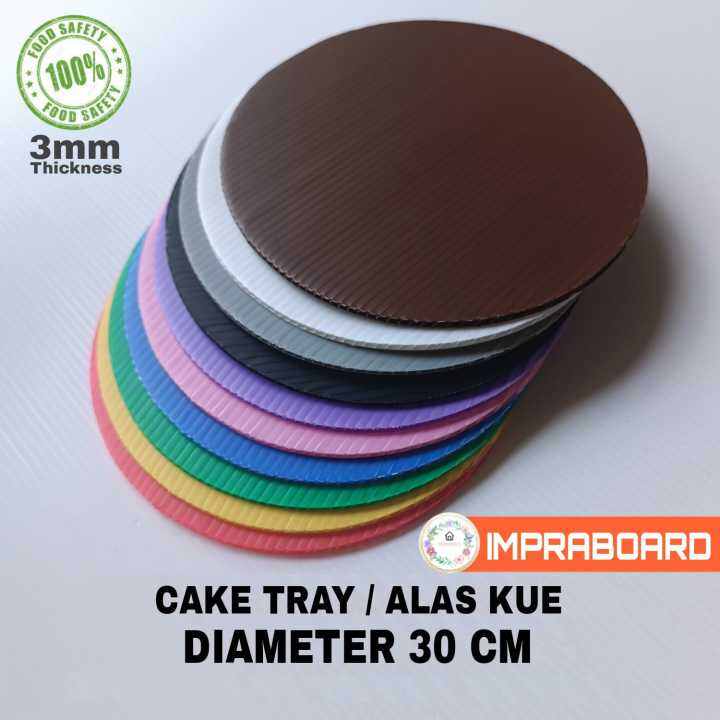 Cake Tray Alas Kue Bulat 30 Cm Lazada Indonesia