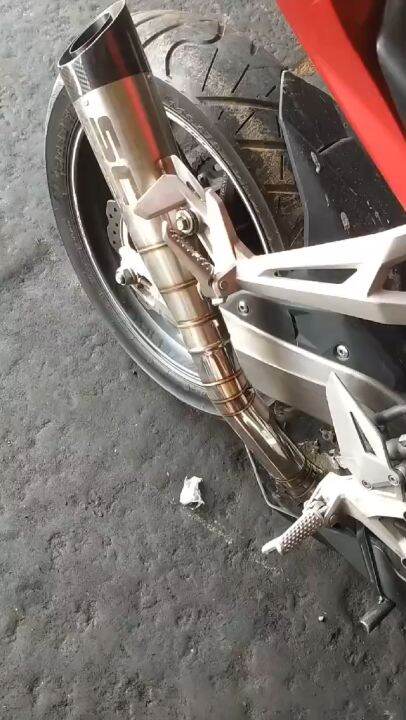 Knalpot Racing Suara Gahar Fullset All New R15 v4 v3 v2 Vixion Nvl Nva ...