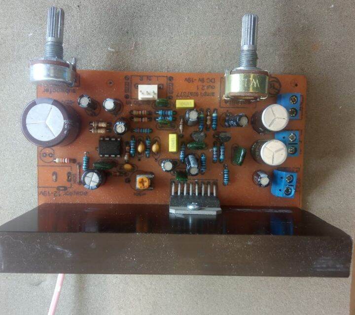 tda 7377 kit amplifier 2.1 ic | Lazada Indonesia