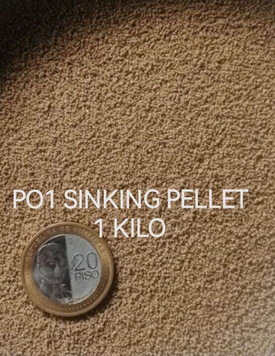 PO1, PO2, PO3, PO4, PO5 SINKING PELLET 1KG repack | Lazada PH