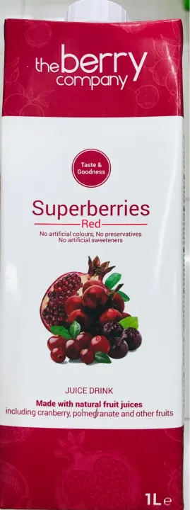 The Berry Company Red Superberries Juice Drink 1L | Lazada PH
