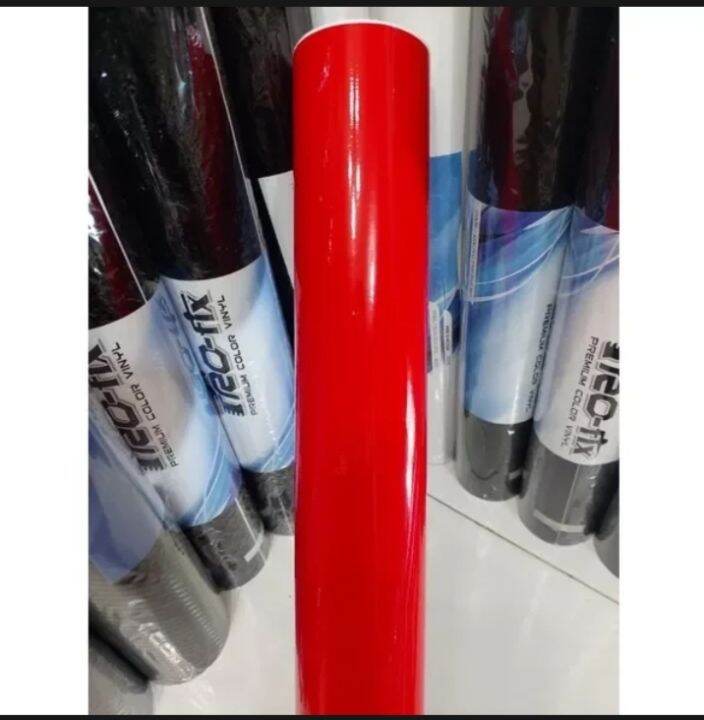 Stiker Skotlet Warna Merah Glossy / Skotlet Motor Warna Merah Glossy ...