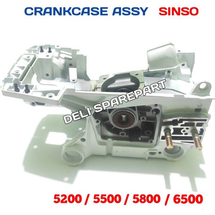 Crank case Bak Blok Mesin Chainsaw Senso Sinso Mini 5200 5500 5800 6500 ...