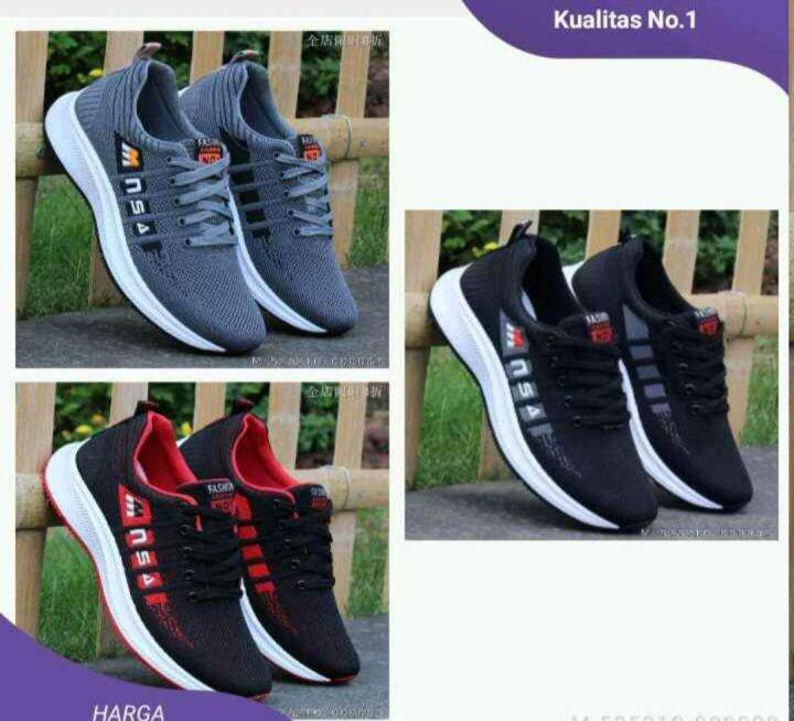 sepatu sneker pria yang terbaru dan berkualitas tinggi sepatu sneker ...
