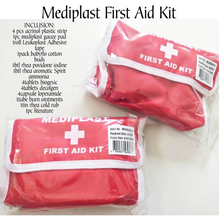 Mediplast First Aid Kit in Pouch (anytime, anywhere) | Lazada PH