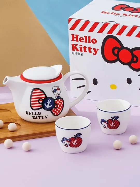 Hello! kitty ceramic tea set | Lazada PH