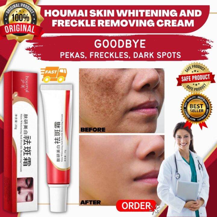 Pekas Remover Effective Melasma Cream Anti Freckle Collagen Original ...