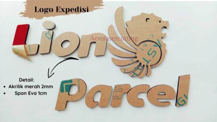 Logo Lion Parcel akrilik , Logo Ekspedisi Lion Parcel | Lazada Indonesia