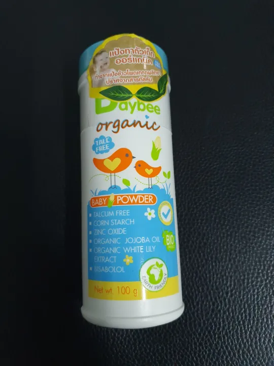 BAYBEE แป้งทาตัวเด็ก ออร์แกนิค ทำจากแป้งข้าวโพดเกรดผลิตยา ปราศจากสารท ...