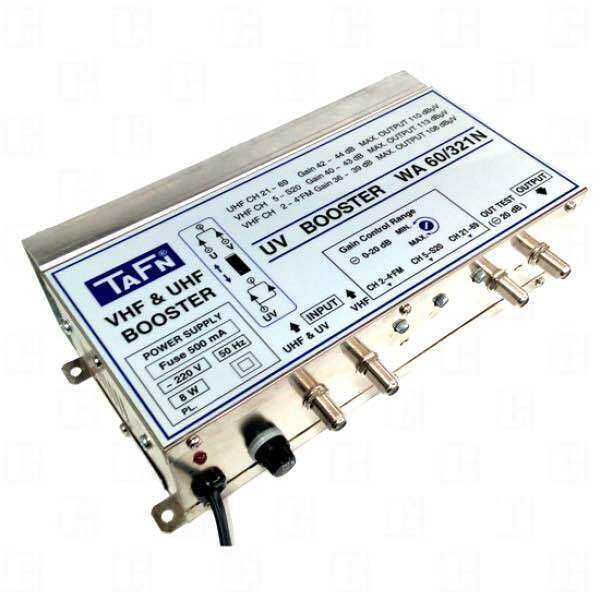 Booster ขยายสัญญาณRFระบบเคเบิ้ลทีวี(CATV, MATV) TAFN WA60/321N | Lazada ...