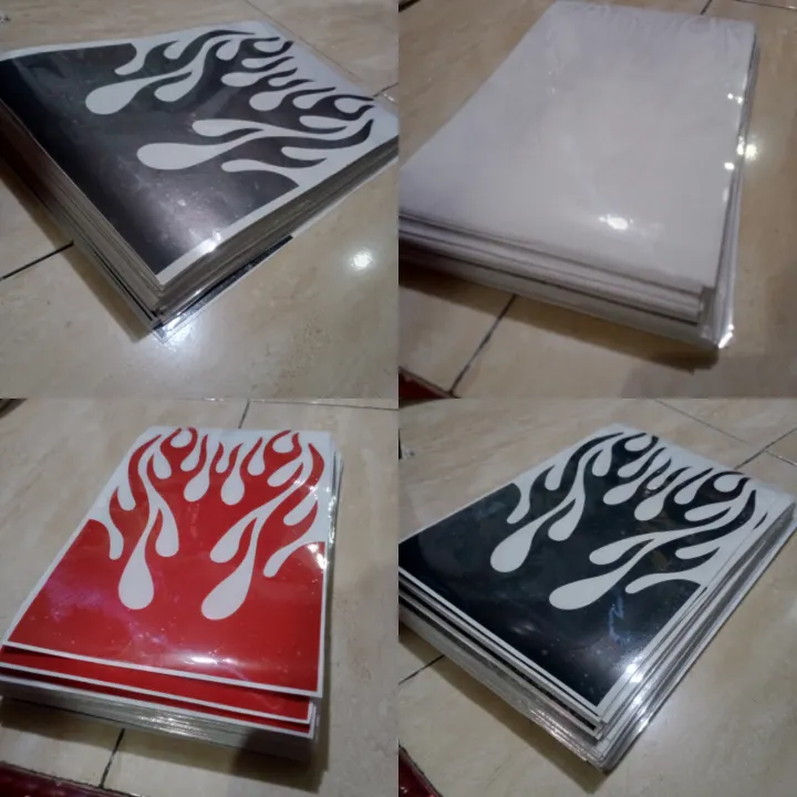 Stiker api motor,Sticker api motor spakbor depan,sticker api sepakbor ...