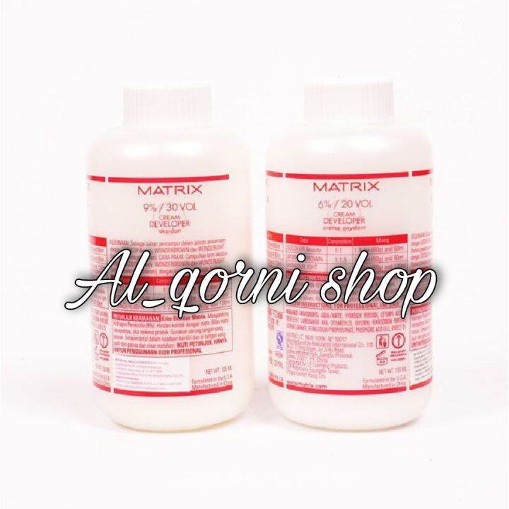 Matrix Cream Developer 135ml Peroxide / Oxidant Campuran Cat dan ...