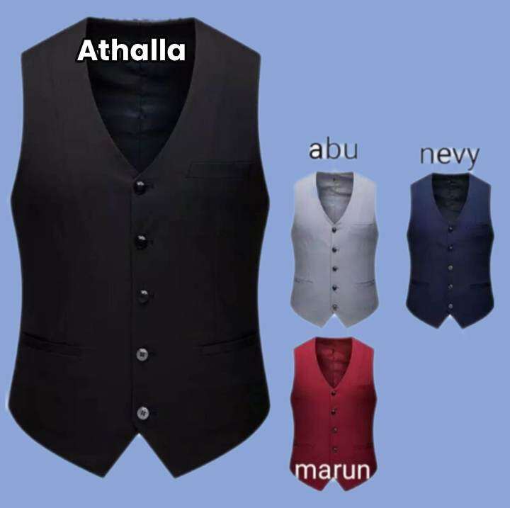 KANAYA/Rompi jas formal/Rompi blazer macam warna/Rompi bahan katun ...