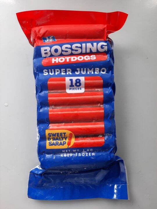Frabelle Bossing Hotdog Super Jumbo 18's | Lazada PH