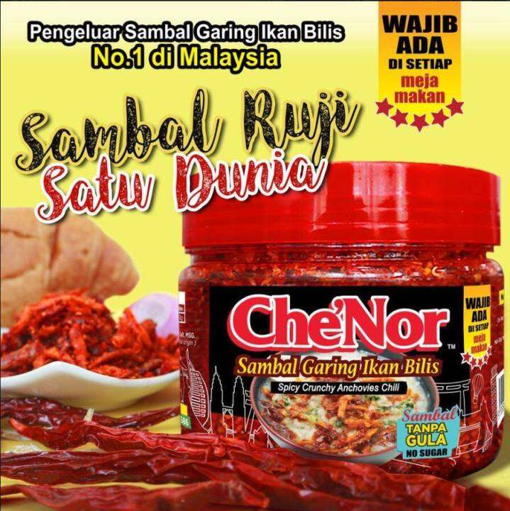 SAMBAL GARING IKAN BILIS CHE'NOR | Lazada