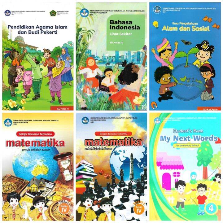 BUKU SISWA KELAS 4 SD KURIKULUM MERDEKA TAHUN 2022 | Lazada Indonesia