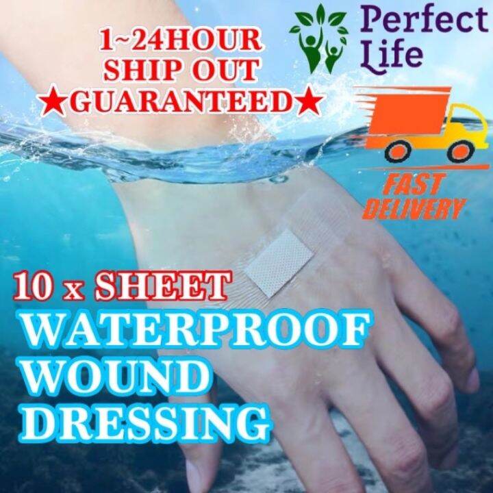 Waterproof Wound Dressing Hand Plaster | Lazada